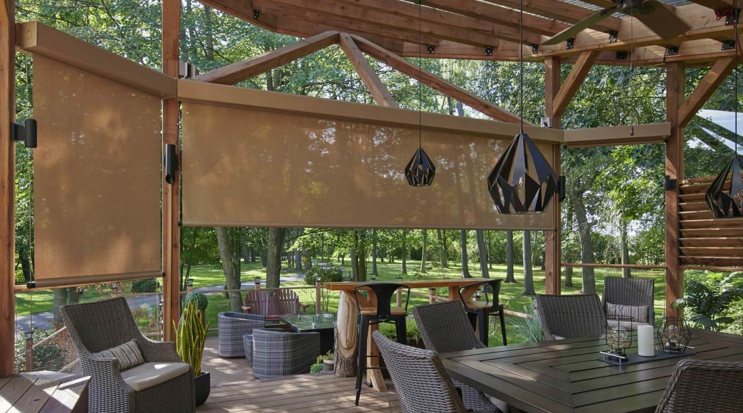 Altex Exterior Shades: Temperature Control and Comfort | SunShadesBlinds.ca